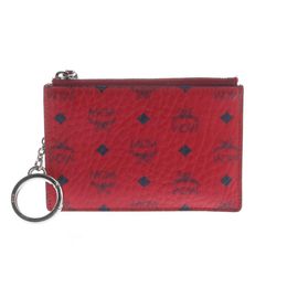 MCM Geldb&ouml;rse / Etui Damen Gr&ouml;&szlig;e One Size Second Hand rot