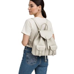 Collezione Alessandro Backpack 'Chicaletta' female Beige size One Size