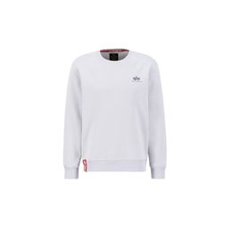 Alpha Industries Sweatshirt 'Basic Small Logo' Herren Gr&ouml;&szlig;e M hellgrau