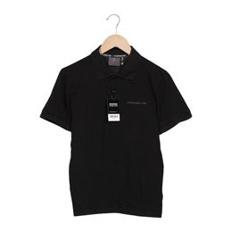 Porsche Design Poloshirt Herren Gr&ouml;&szlig;e M Second Hand schwarz