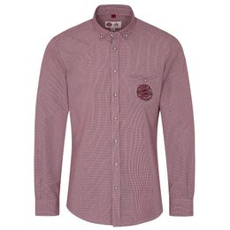 Spieth & Wensky Spieth & Wensky Traditional Button Up Shirt 'FCB - Erek' male Red size 41-42