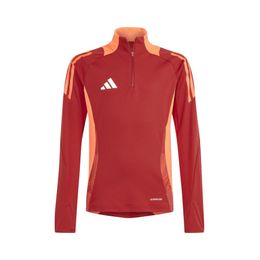 adidas Performance Funktionsshirt Jungen Gr&ouml;&szlig;e 152 hellorange / dunkelrot / wei&szlig;