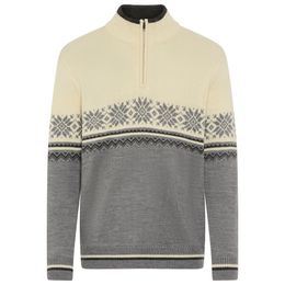 MAN'S WORLD Man's World Pullover Herren Gr&ouml;&szlig;e S creme / grau