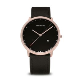 Bering Analog Watch female Black size One Size