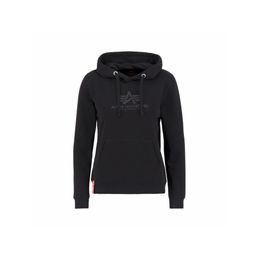 Alpha Industries Sweatshirt 'New Basic Glitter' female Black size XL