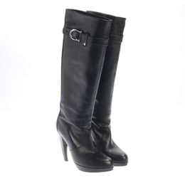 Aigner Stiefel Damen Gr&ouml;&szlig;e 37 Second Hand schwarz