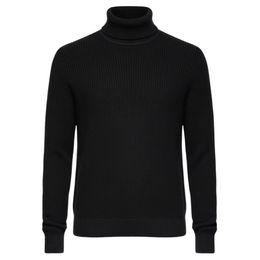 Ombre Pullover 'OM-SWTN-0162' Herren Gr&ouml;&szlig;e L schwarz