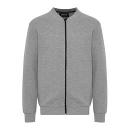 INDICODE Jeans Zip-Up Hoodie 'Bronte' male Grey size M