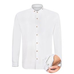Stockerpoint Traditional Button Up Shirt 'Alexio' male White size M