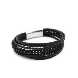 Collezione Alessandro Armband 'Jack' Damen Gr&ouml;&szlig;e 20 cm schwarz