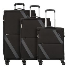 American Tourister Kofferset Herren Gr&ouml;&szlig;e One Size grau / schwarz