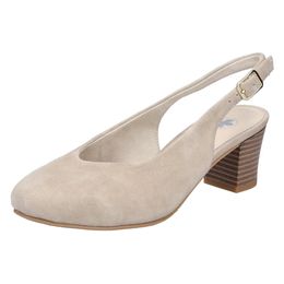Rieker Slingpumps Damen Gr&ouml;&szlig;e 42 beige