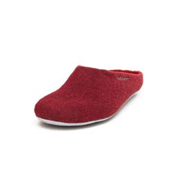 MagicFelt Hausschuh 'Filzpantoffel AP 701' Damen Gr&ouml;&szlig;e 37 dunkelrot