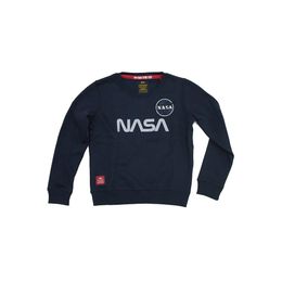 Alpha Industries Sweatshirt 'NASA' boy Blue size 164
