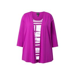 Ulla Popken Shirt female Purple size 58-60