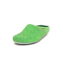 MagicFelt Hausschuh 'Filzpantoffel AP 701' Damen Gr&ouml;&szlig;e 37 hellgr&uuml;n