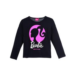 Barbie Shirt 'Barbie' M&auml;dchen Gr&ouml;&szlig;e 140 schwarz