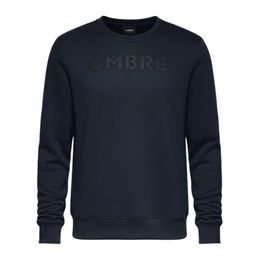 Ombre Sweatshirt 'B1711' male Blue size XXL
