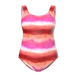 Ulla Popken Swimsuit female Orange, Pink size 62-64