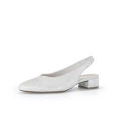 Gabor Slingback Pumps female Silver size 5
