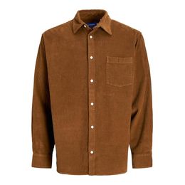 Jack & Jones Jack & Jones Button Up Shirt 'JORBlicher' male Brown size L