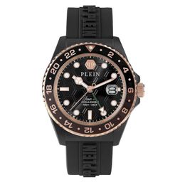 Philipp Plein Analog Watch 'Gmt I Challenger' male Black size One Size
