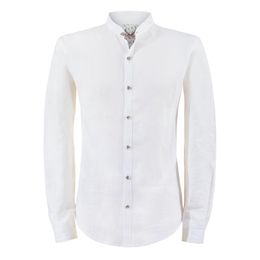 Stockerpoint Traditional Button Up Shirt 'Vettel' male White size 3XL