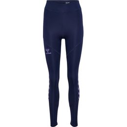 Hummel Workout Pants 'Staltic' female Blue size XS