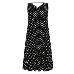 Yoek Dress ' Polka' female Black size 42/44