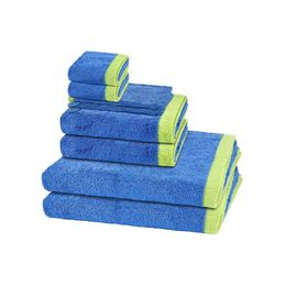 Caw&ouml; Caw&ouml; Towel 'Lifestyle Splash' female Blue size One Size