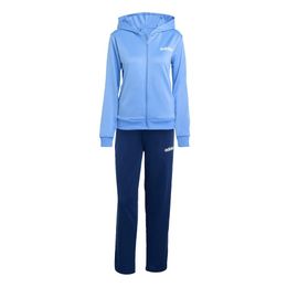 adidas Sportswear Trainingsanzug 'Essentials' Damen Gr&ouml;&szlig;e XXXS/XXS navy / hellblau / wei&szlig;