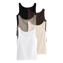 The Set Top female Beige, Brown, Black, White size XS