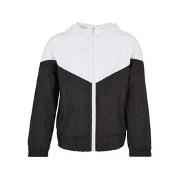 Urban Classics Jacke 'Arrow' M&auml;dchen Gr&ouml;&szlig;e 158/164 schwarz / wei&szlig;