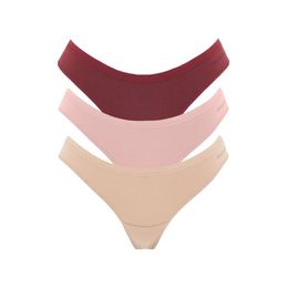 Organication Panty female Beige, Pink, Red size XL