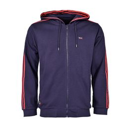 JCC Zip-Up Hoodie male Blue size 3XL