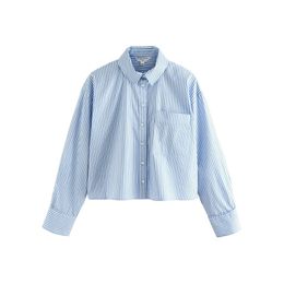 next Bluse Damen Gr&ouml;&szlig;e M blau / dunkelblau / wei&szlig;
