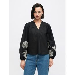Object Bluse 'OBJMERLE' Damen Gr&ouml;&szlig;e XL schwarz / wei&szlig;