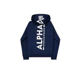 Alpha Industries Sweatshirt 'Backprint' Herren Gr&ouml;&szlig;e XXL navy