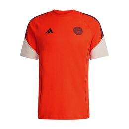 adidas Performance T-Shirt Teamline Herren Gr&ouml;&szlig;e S rot / wei&szlig;