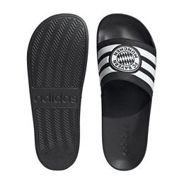 adidas Sportswear Pantolette 'ADILETTE SHOWER Bayern Munich' Herren Gr&ouml;&szlig;e 44.5/45 schwarz / wei&szlig;