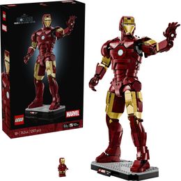 Konstruktionsspielsteine Lego "Iron Man Mark 3 Sammleredition (76344), Lego Super Heroes", bunt, Spielbausteine, Kinder, Kunststoff, Made in Europe
