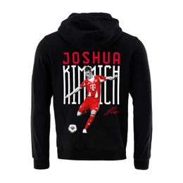 FC Bayern M&uuml;nchen Fc Bayern M&uuml;nchen Hoodie 'Kimmich' Herren Gr&ouml;&szlig;e L rot / schwarz / wei&szlig;