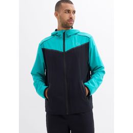 bonprix Leichte Sportjacke Herren schnelltrocknend, schwarz