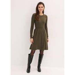 bonprix Strickkleid aus Viskose-Mix, braun