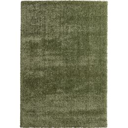 HEINE HOME unisex Hochflorteppich oliv Gr&ouml;&szlig;e 200x300 cm - rechteckig