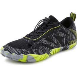 John Devin Damen Sneaker schwarz/gelb Gr&ouml;&szlig;e 40