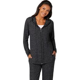 feel good Damen Jacke anthrazit-meliert Gr&ouml;&szlig;e 40/42