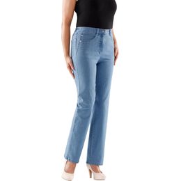 CR&Eacute;ATION L Damen Jeans aus formstabiler Stretch-Qualit&auml;t blue-bleached Gr&ouml;&szlig;e 46