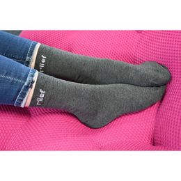 R-L-F Mini Crew Socken Bekleidung Unisex grau XL