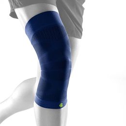Bauerfeind Sports Compression Knee Support Bekleidung Unisex blau L